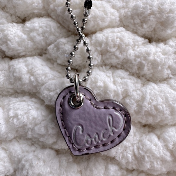 Coach | Accessories | Rare Coach Poppy Purple Heart Hangtag | Poshmark